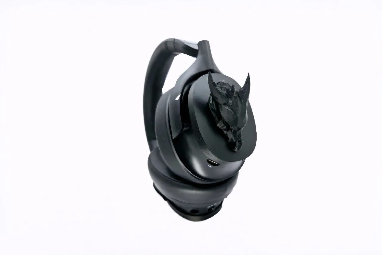 Heavys Headphones Shell H1H Dragon Skull Low Poly by KenYoDaShifu ...