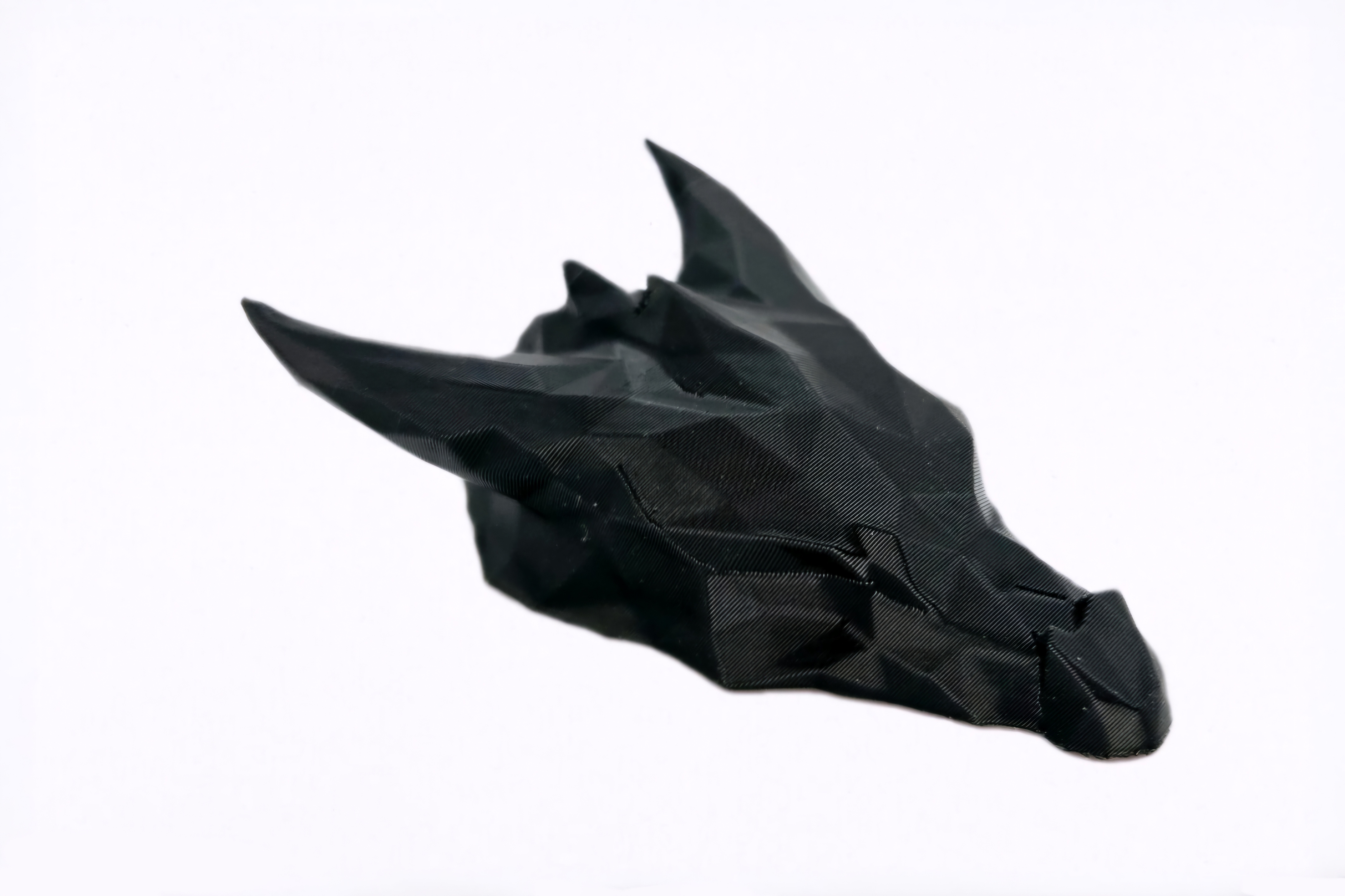 Heavys Headphones Shell H1H Dragon Skull Low Poly by KenYoDaShifu ...