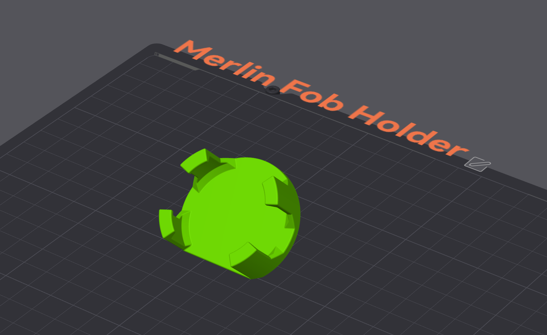 Merlin Remote Holder by bjm374 | Download free STL model | Printables.com