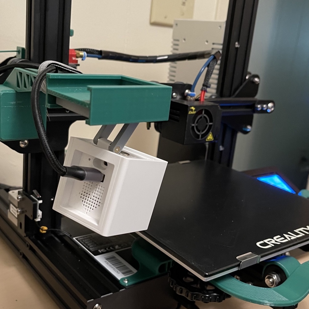 Double sided Wyze Cam gantry mount for Ender-3 by boodaah3d | Download ...