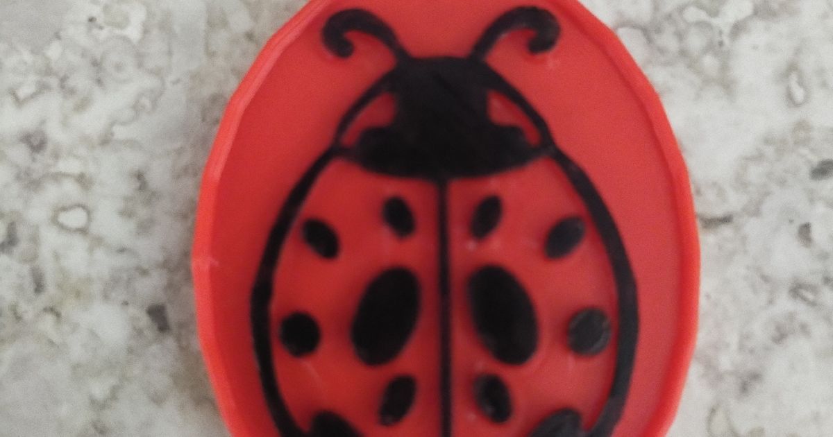 Ladybug Key Chain by StormTimber | Download free STL model | Printables.com