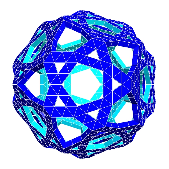 TRUNCATED STAR ICOSIDODECAHEDRON 1 by Albert P. Carpenter | Download ...