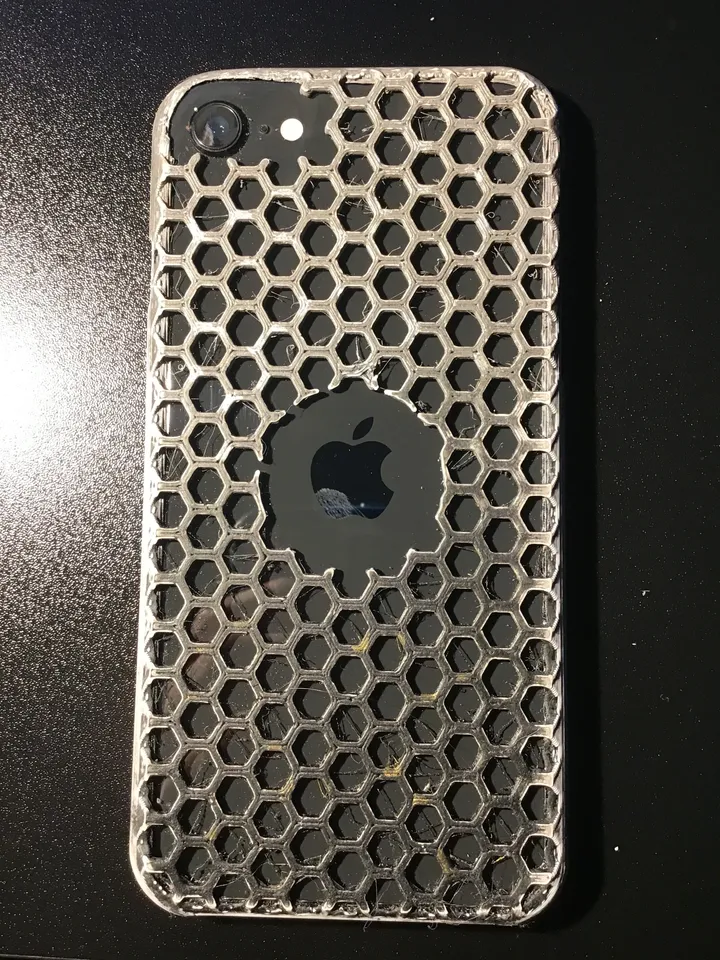 HoneyComb case (Iphone SE 2ng gen) by Alex73077 | Download free STL ...