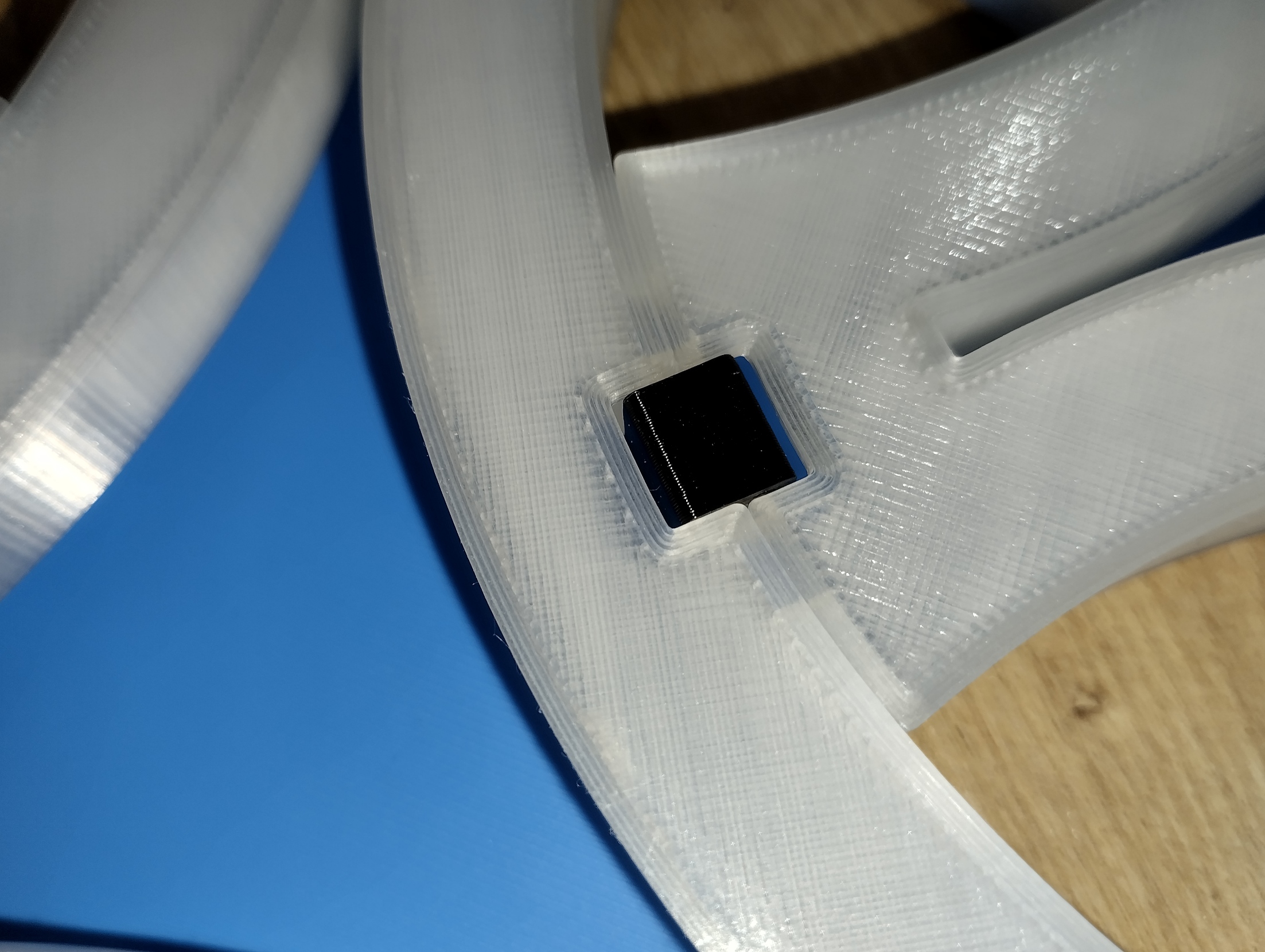 Wall decoration with LED lights by SD product | Download free STL model ...