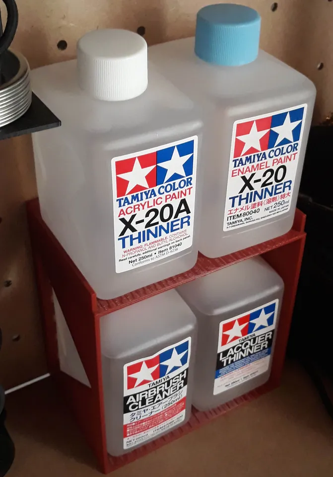 Tamiya thinner paint rack by majstor | Download free STL model ...