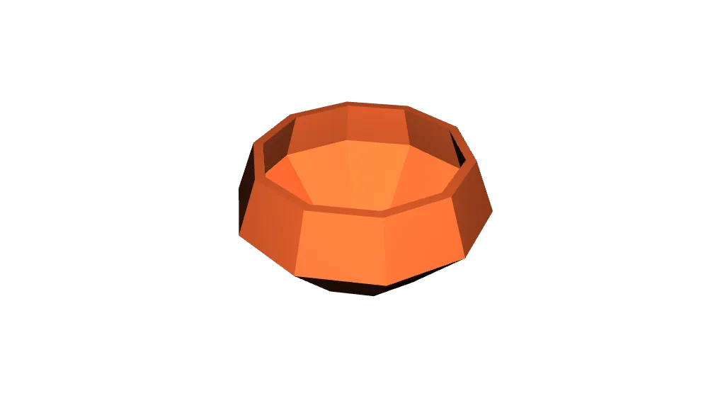 Designer Bowl "Edge" by Deltaprints | Download free STL model ...