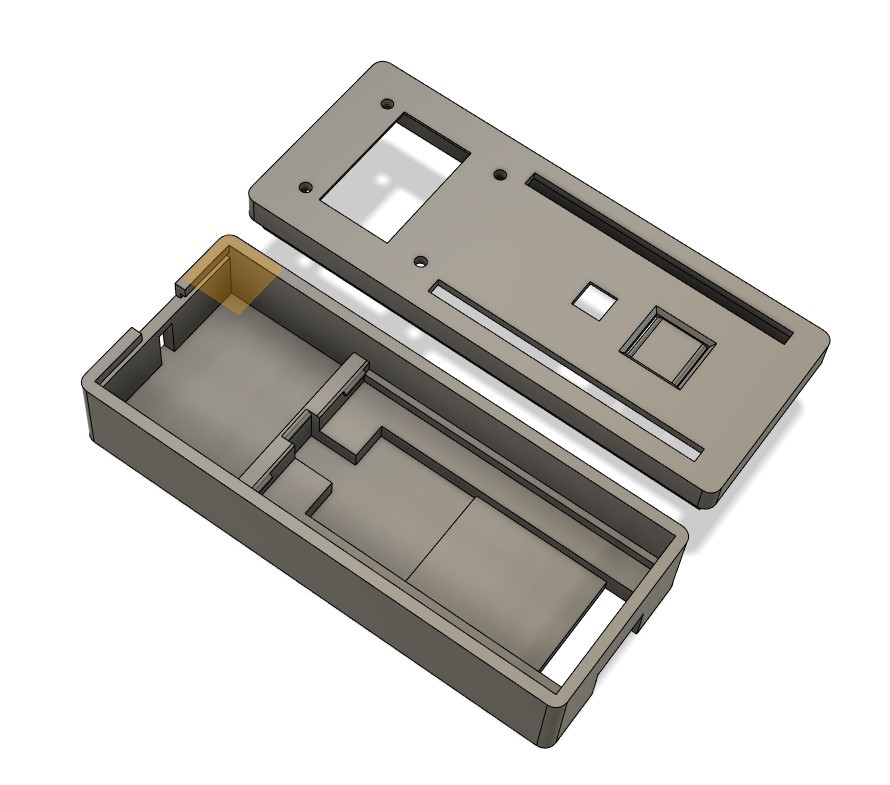 ESP32 Project Enclosure with OLED SSD1306 0.96" by Jamehz | Download ...