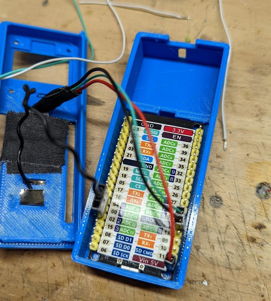 ESP32 Project Enclosure with OLED SSD1306 0.96" by Jamehz | Download ...