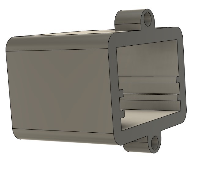 USB-A Female Breakout Mount by Jamehz | Download free STL model ...
