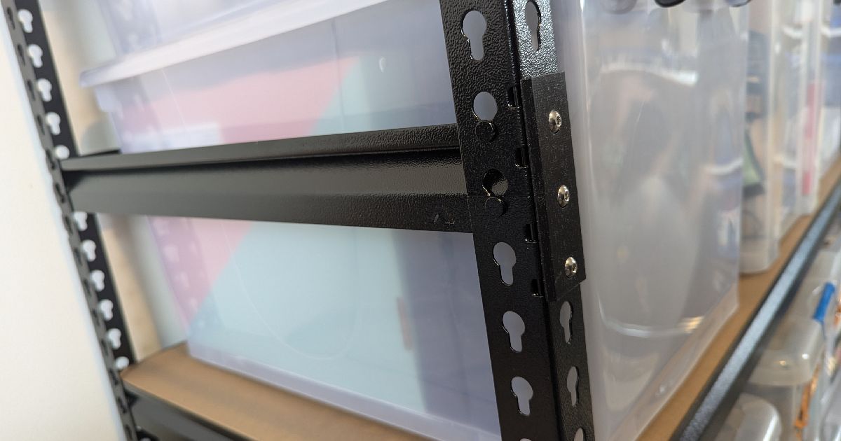 Keyhole Shelving Unit Joining Brace by Keen | Download free STL model ...