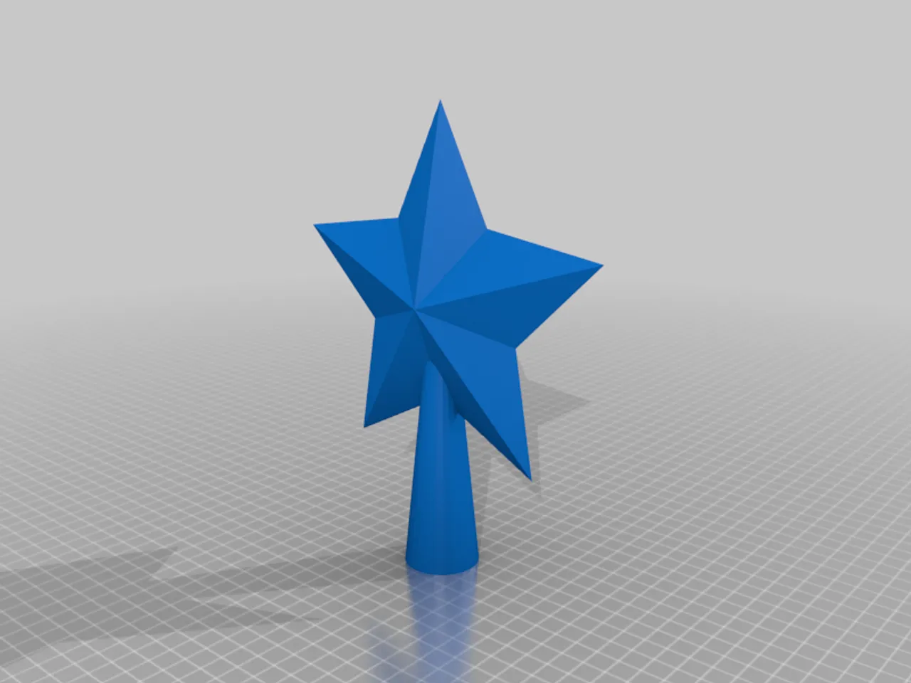 Tree Topper Star by rin | Download free STL model | Printables.com