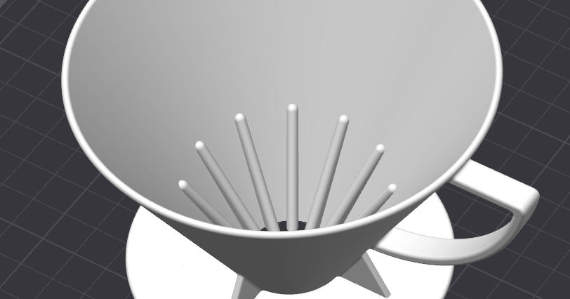 Kono coffee dripper by chaoz | Download free STL model | Printables.com