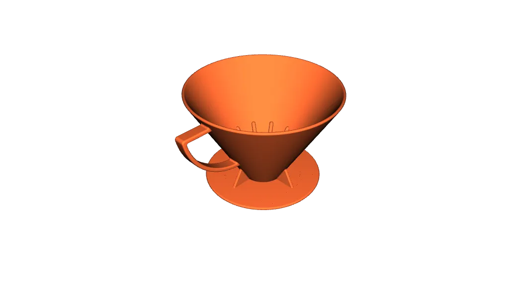 Kono coffee dripper by chaoz | Download free STL model | Printables.com