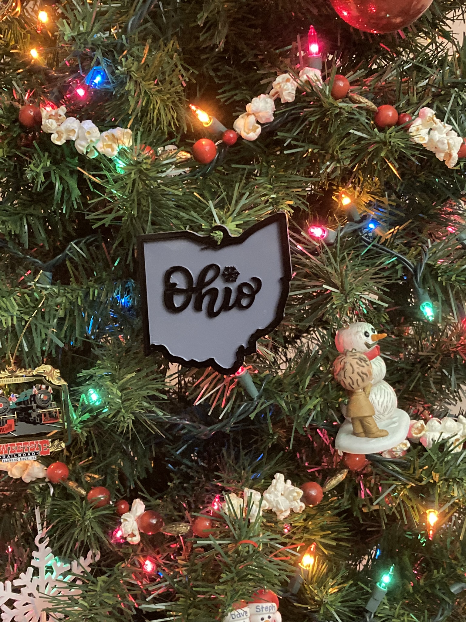 2021 Ohio Ornament by Alex73077 | Download free STL model | Printables.com