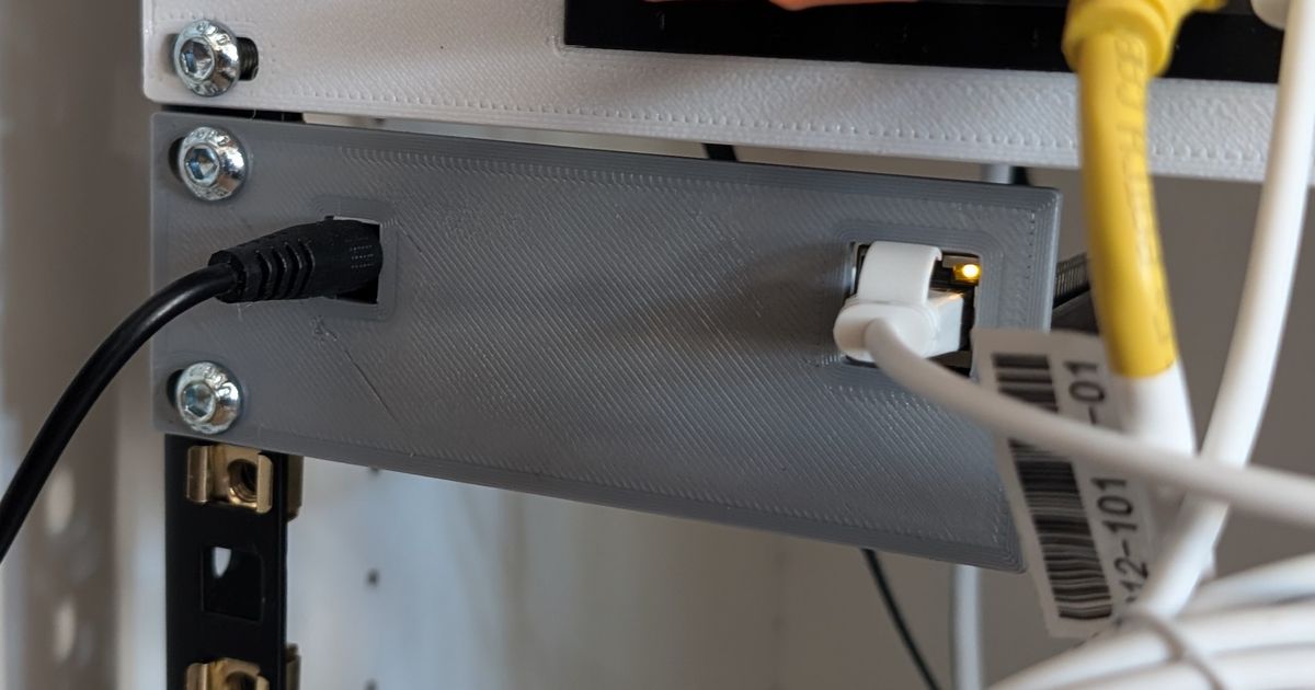 Odroid N2+ 19" Rack mount by Jonas Burkhard | Download free STL model ...