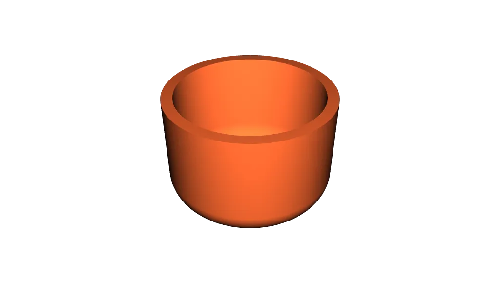 Minimalist round plant pot by Deltaprints | Download free STL model ...