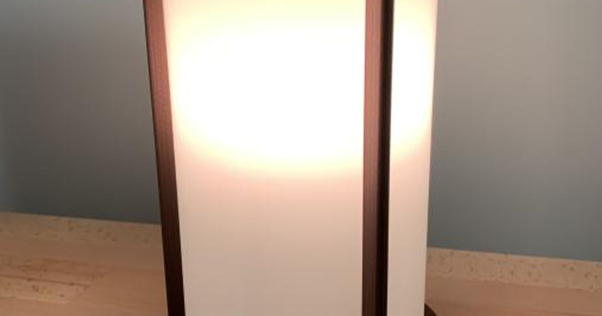 Diffuser Lamp by JEM_3Dprints | Download free STL model | Printables.com