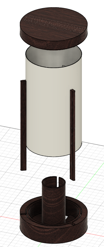 Diffuser Lamp by JEM_3Dprints | Download free STL model | Printables.com