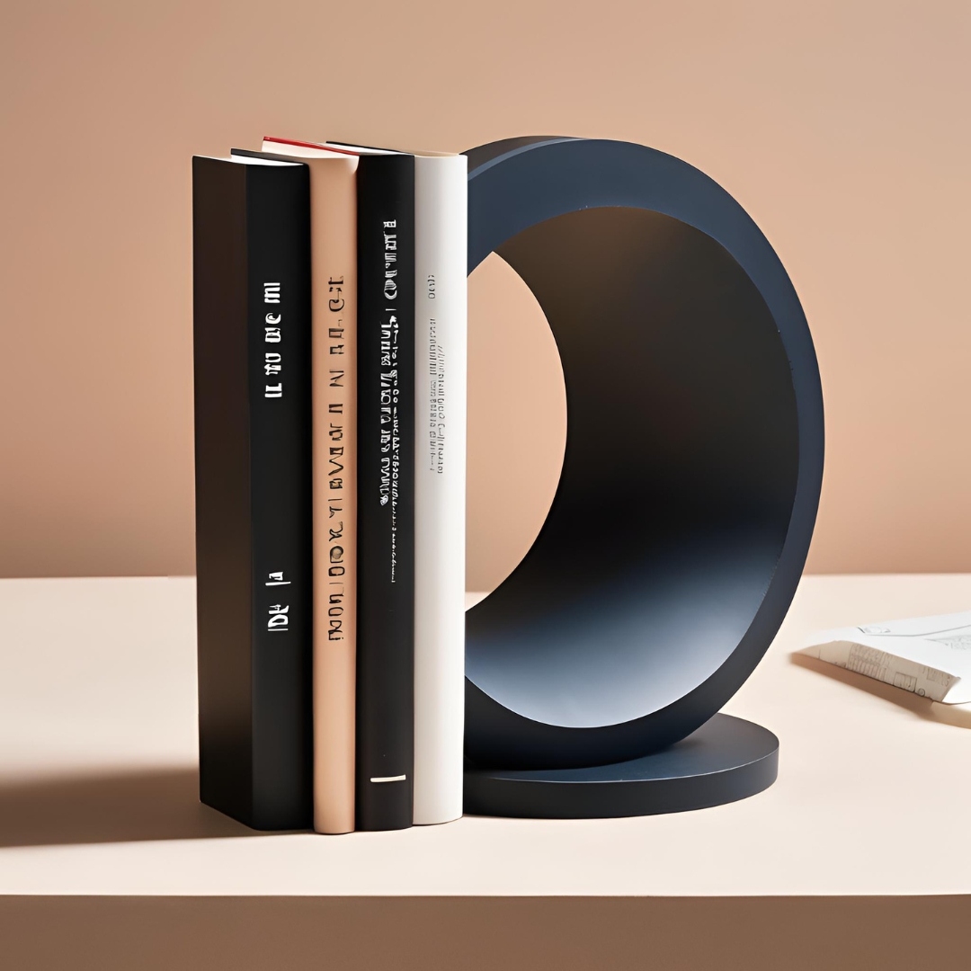 Bookend "Circle" by Deltaprints | Download free STL model | Printables.com