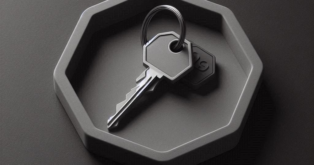 Octagonal Design Key Tray by Deltaprints | Download free STL model ...