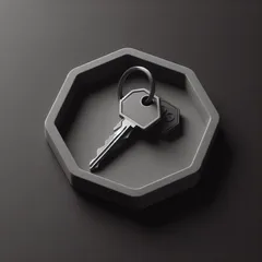 Octagonal Design Key Tray by Deltaprints | Download free STL model ...