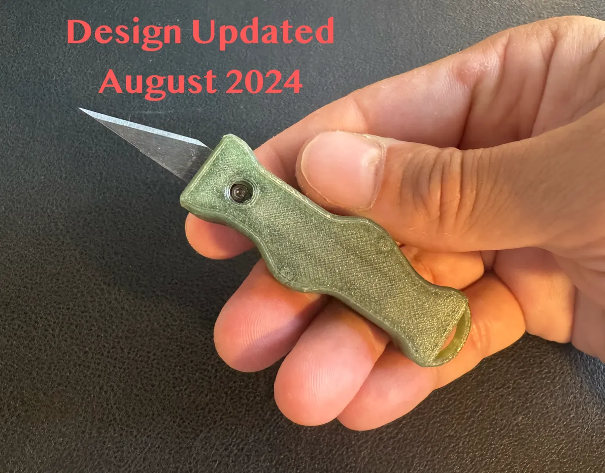 Xacto OTF Keychain mini V3.0 by emmgr23 | Download free STL model ...