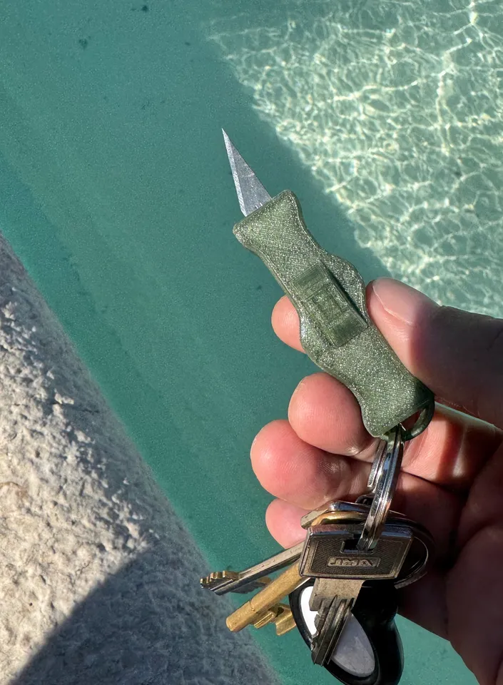Xacto OTF Keychain mini V3.0 by emmgr23 | Download free STL model ...