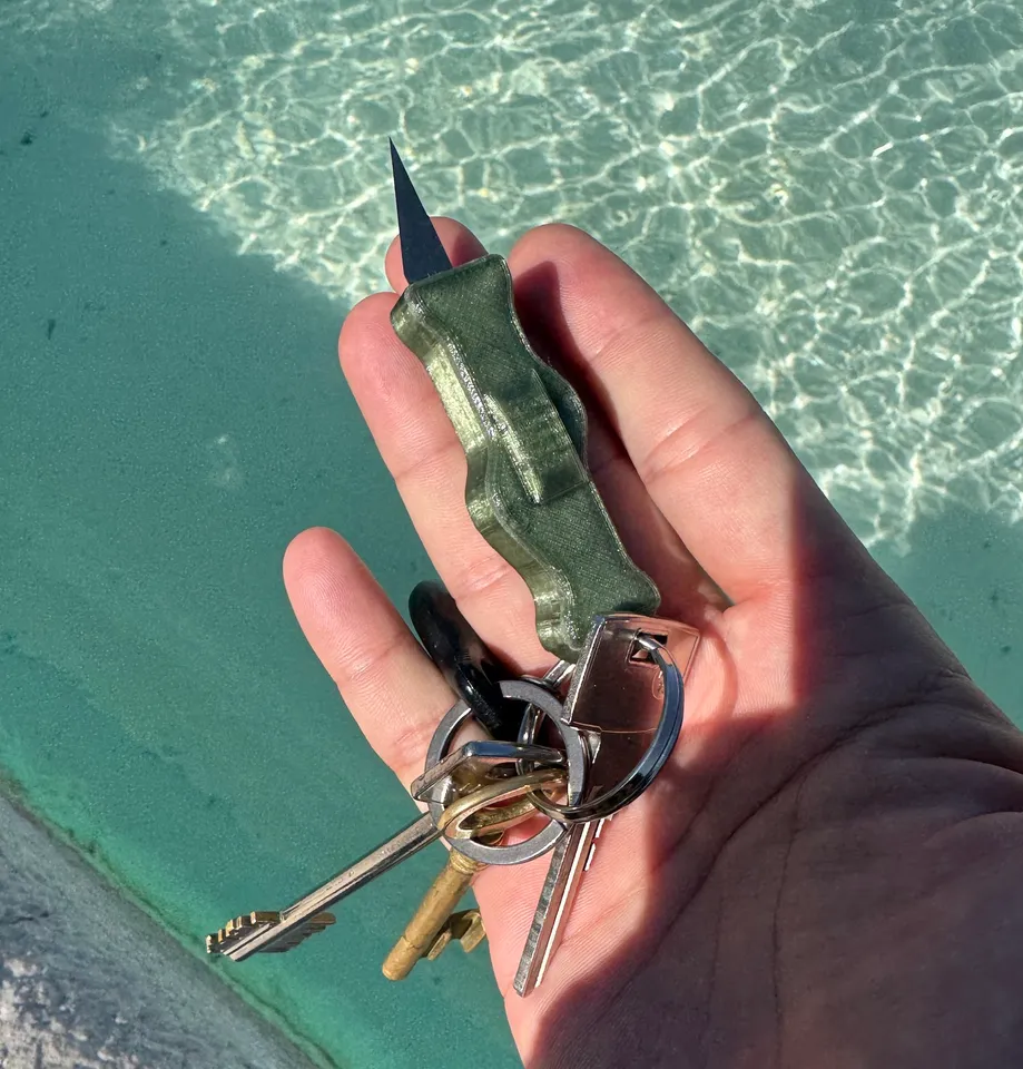 Xacto OTF Keychain mini V3.0 by emmgr23 | Download free STL model ...