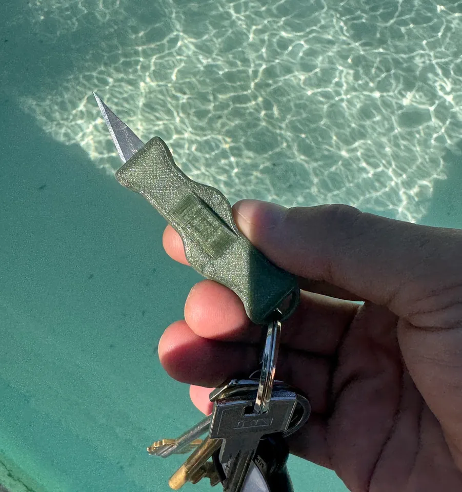 Xacto OTF Keychain mini V3.0 by emmgr23 | Download free STL model ...