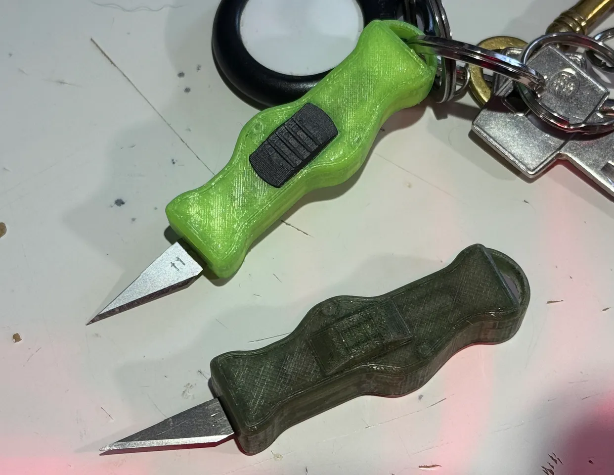 Xacto OTF Keychain mini V3.0 by emmgr23 | Download free STL model ...