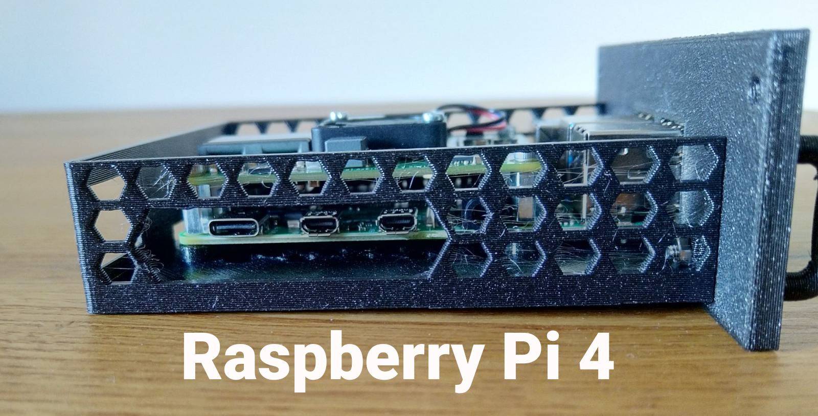 Raspberry Pi Rack Cage Body with HDMI cutout by Zapster | Download free ...