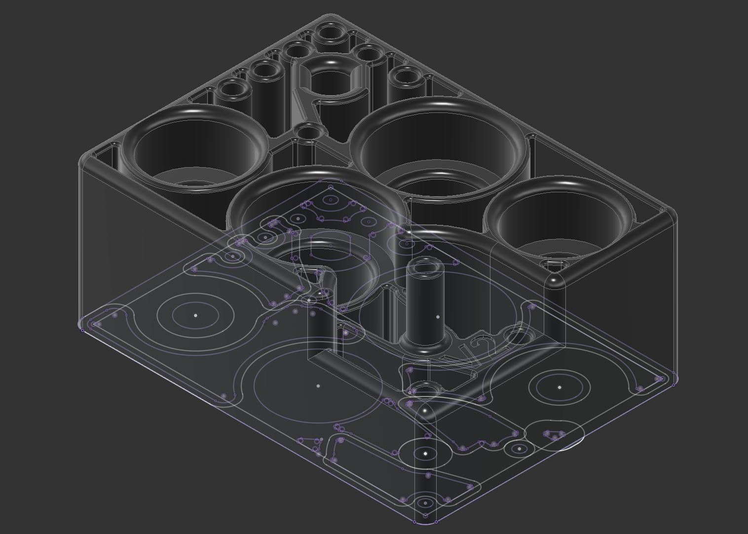 Aztek 3000S Airbrush Case insert by camdotcam | Download free STL model ...