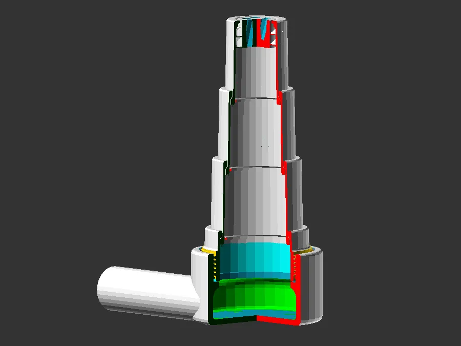Telescopic sprinkler by Jack | Download free STL model | Printables.com