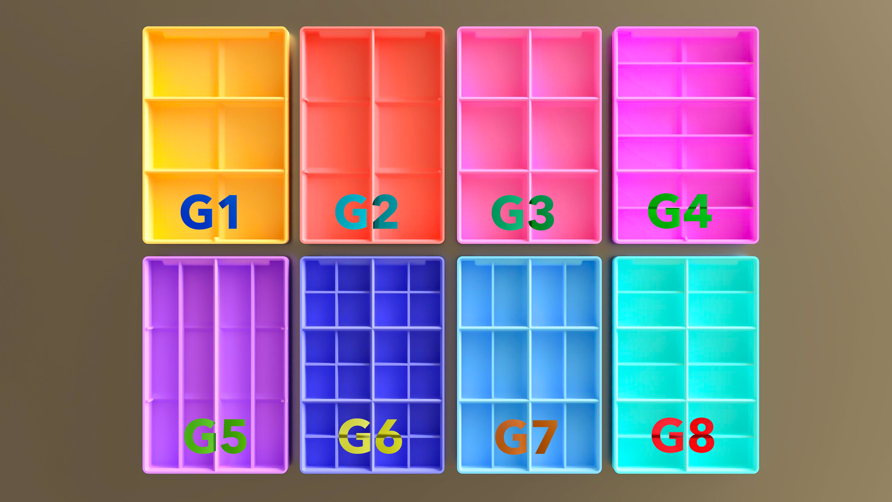 Stackable Storage Boxes – 2024 Update – Optimized for 3D Print by ...