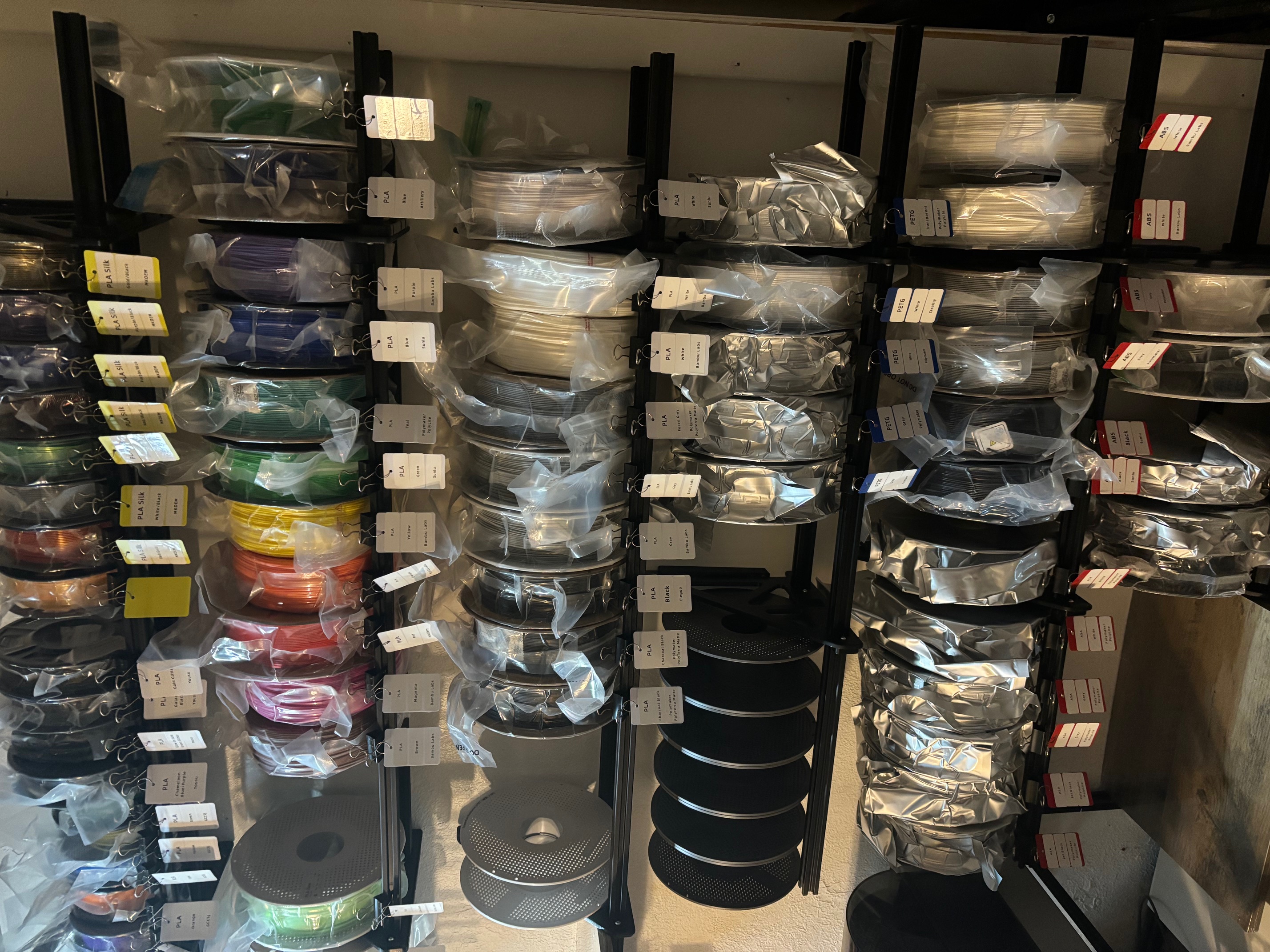 Filament Shelf - 2020 Aluminum Extrusion loosely based on RepRack by ...