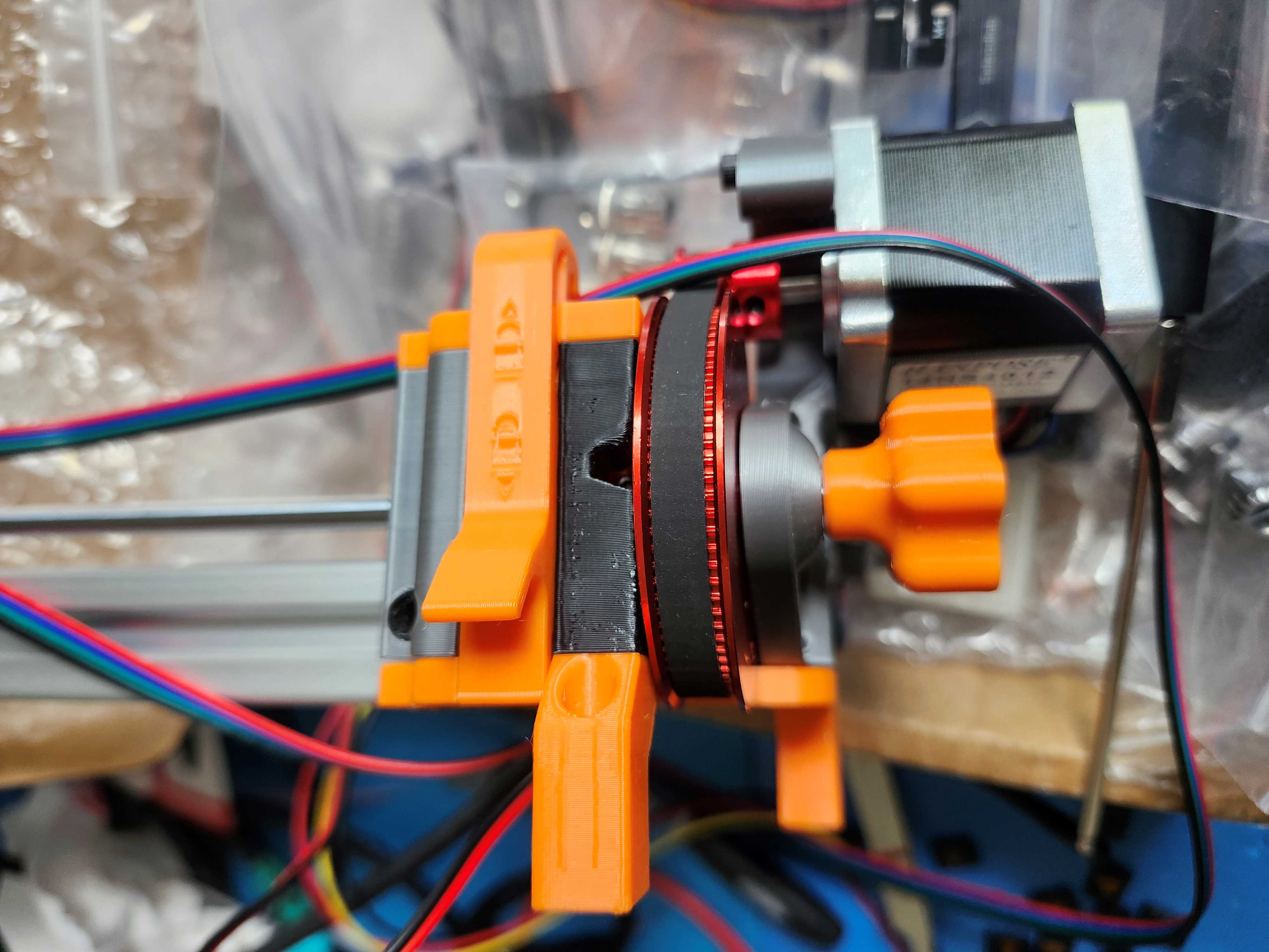 ERCF V2 Gear Box Back mod for common type CNC metal 80T pulley by ...