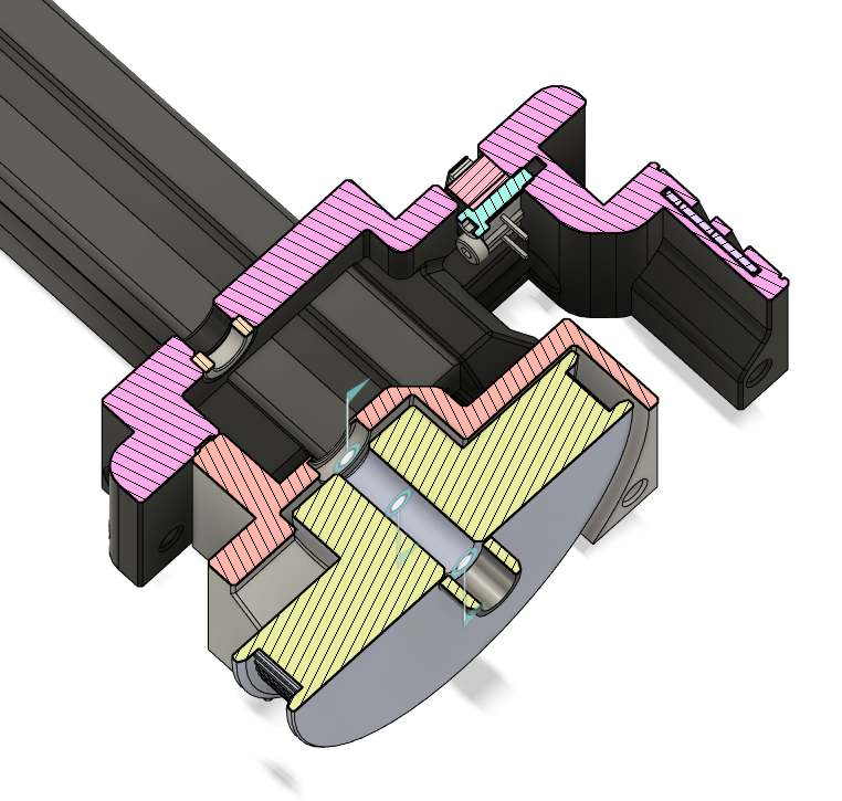 ERCF V2 Gear Box Back mod for common type CNC metal 80T pulley by ...