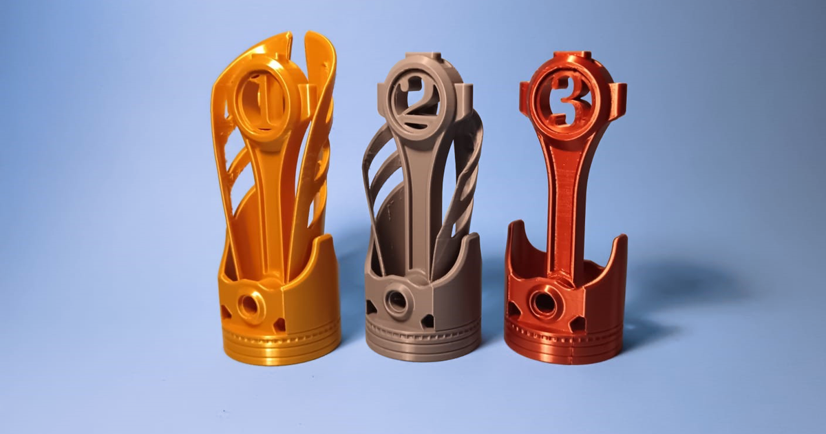 Racing Trophies by Xrontos | Download free STL model | Printables.com