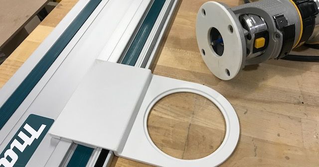 Router slide compatible with Makita tracks - remix by jaeseopark ...