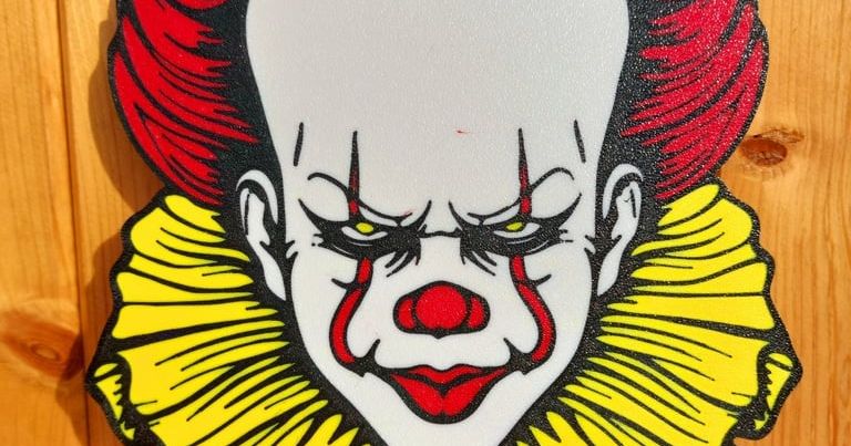 Halloween scary clown window decoration by kutnohormac | Download free ...