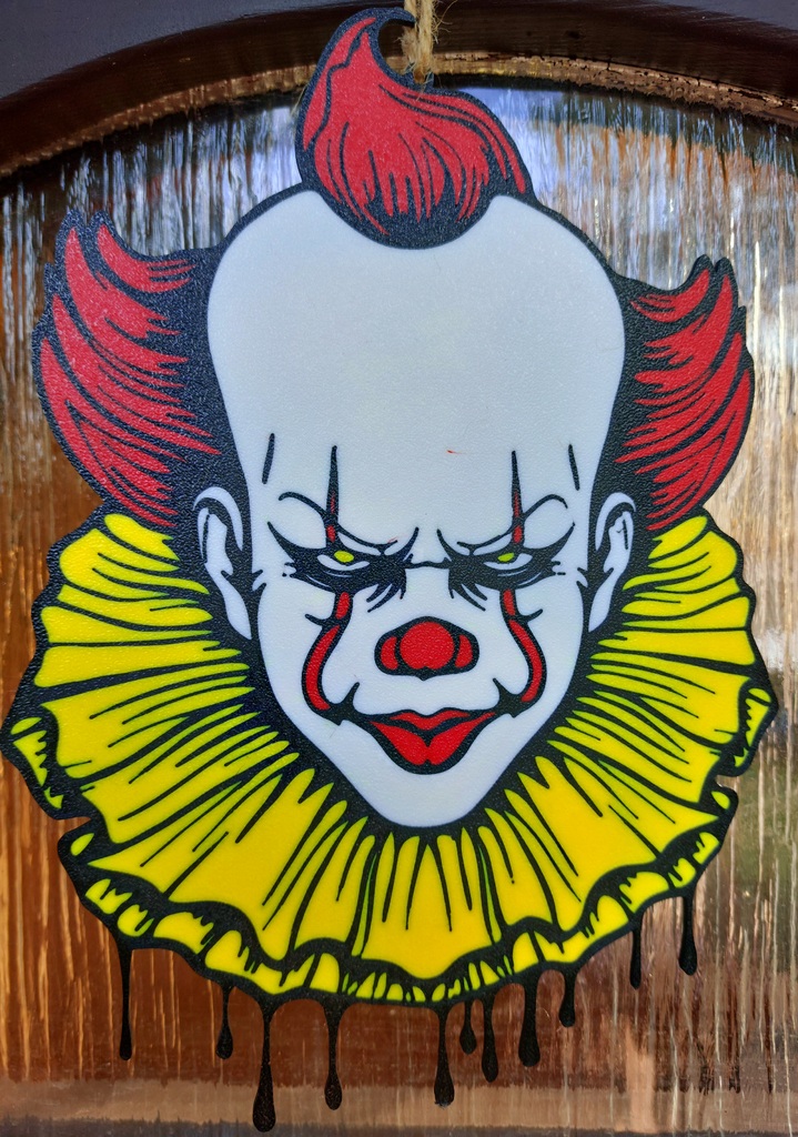 Halloween scary clown window decoration by kutnohormac | Download free ...