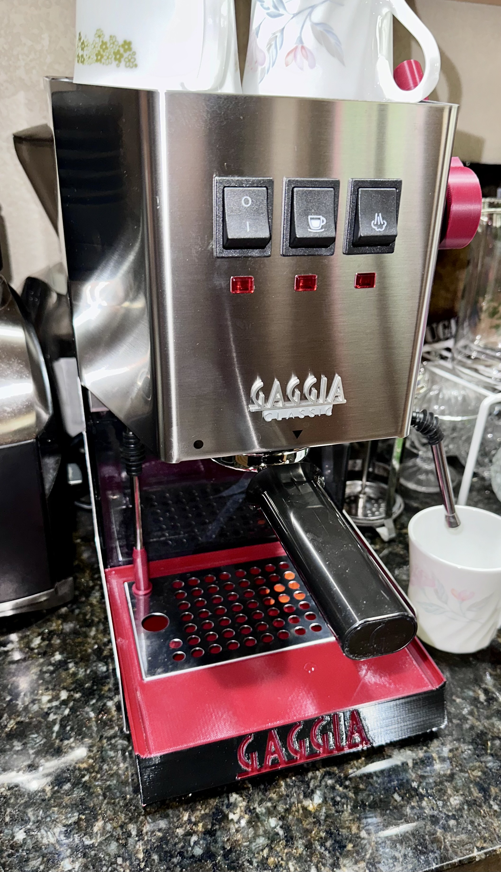 Gaggia classic low profile extended drip tray by Ctowns5 | Download free STL model | Printables.com