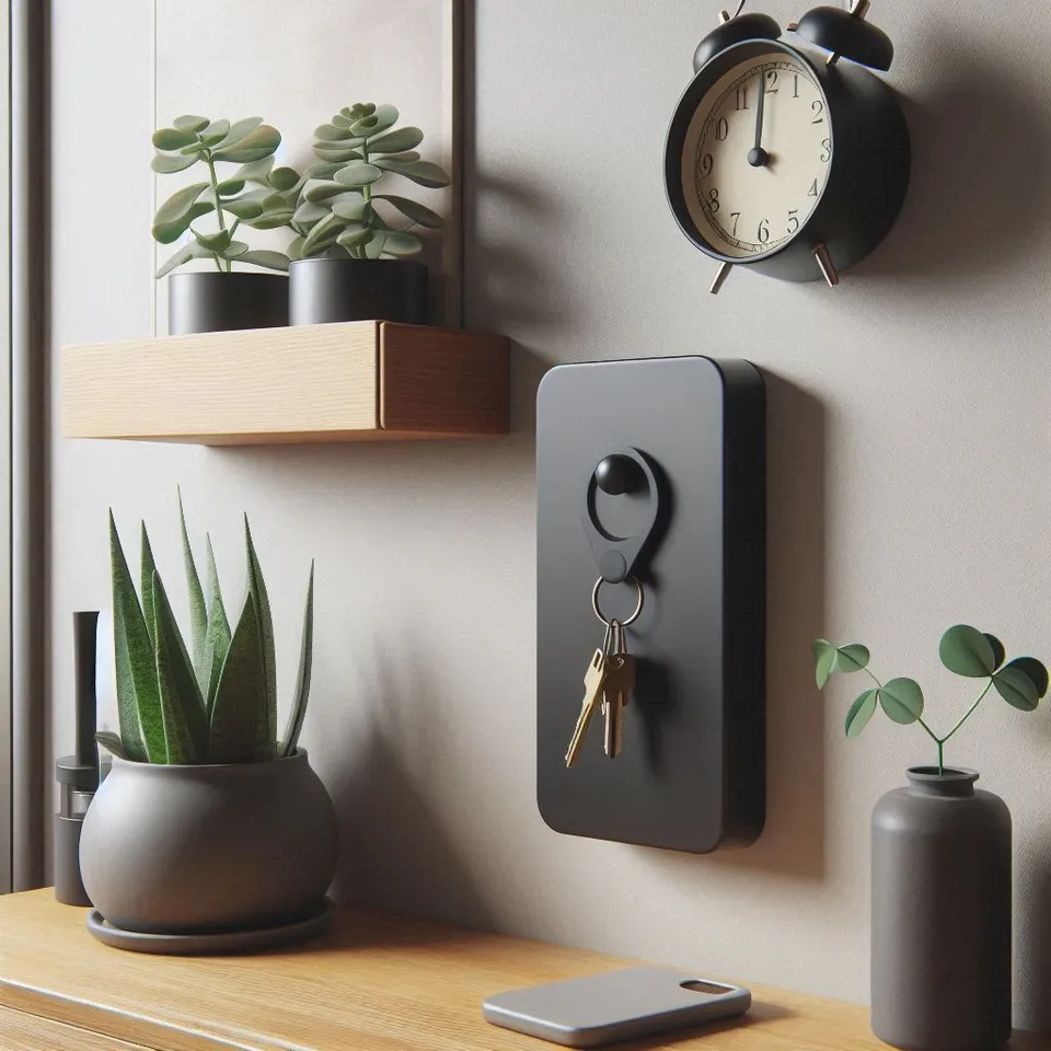 Modern Key Holder by Deltaprints | Download free STL model | Printables.com