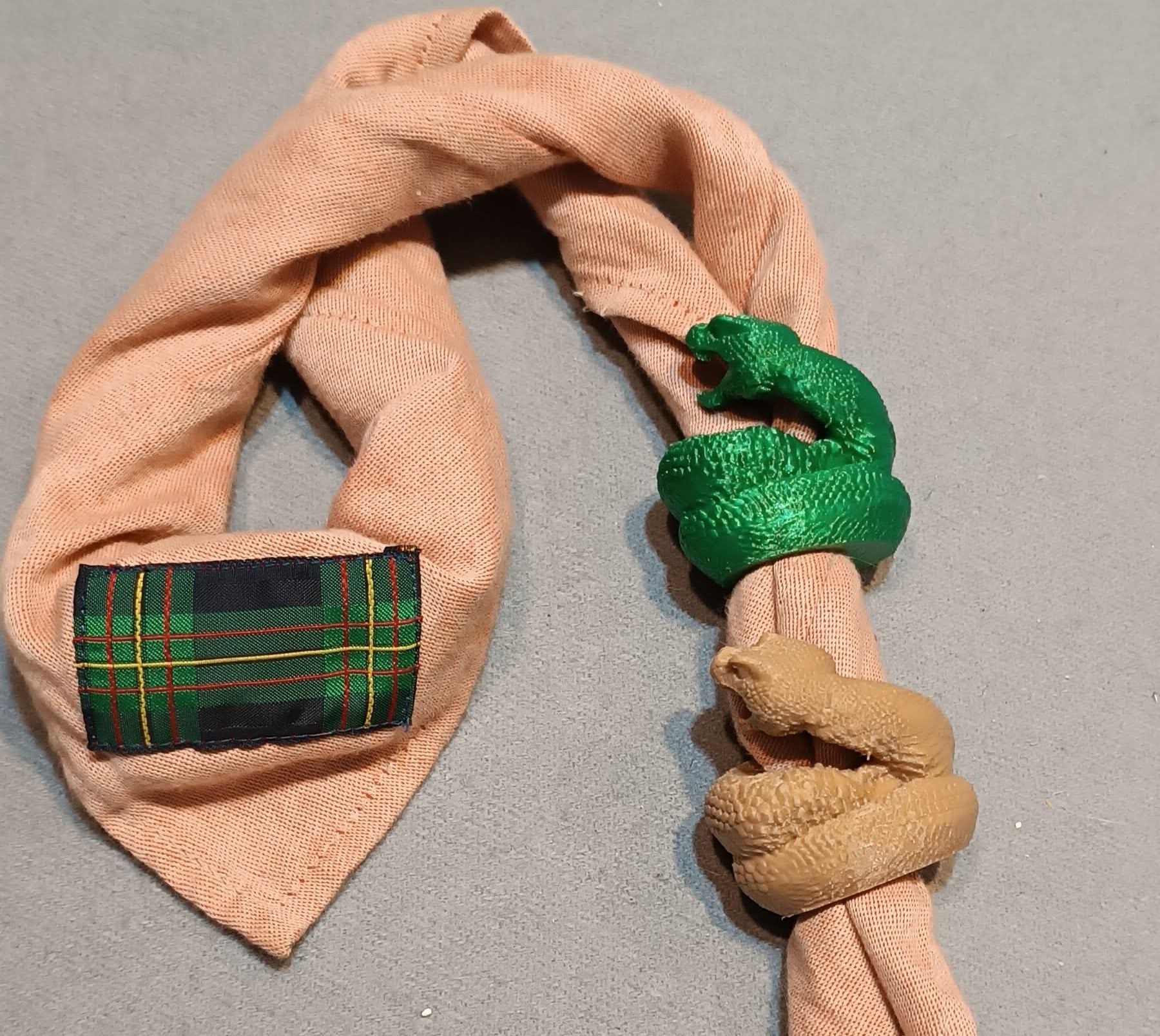 Kaa snake Scout woggle von Baloo 3D | Kostenloses STL-Modell ...