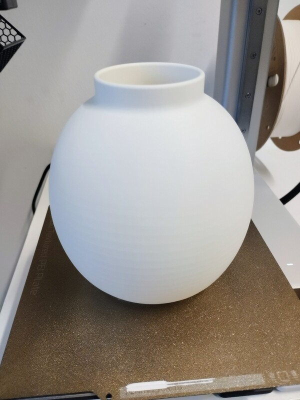 Round Minimalist Vase by Deltaprints | Download free STL model ...