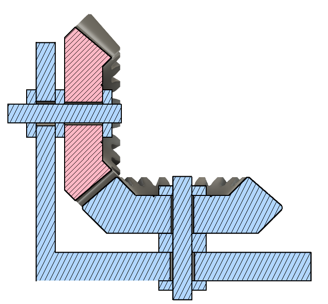 Working Bevel Gear - Example by The Two Dimensions | Download free STL ...