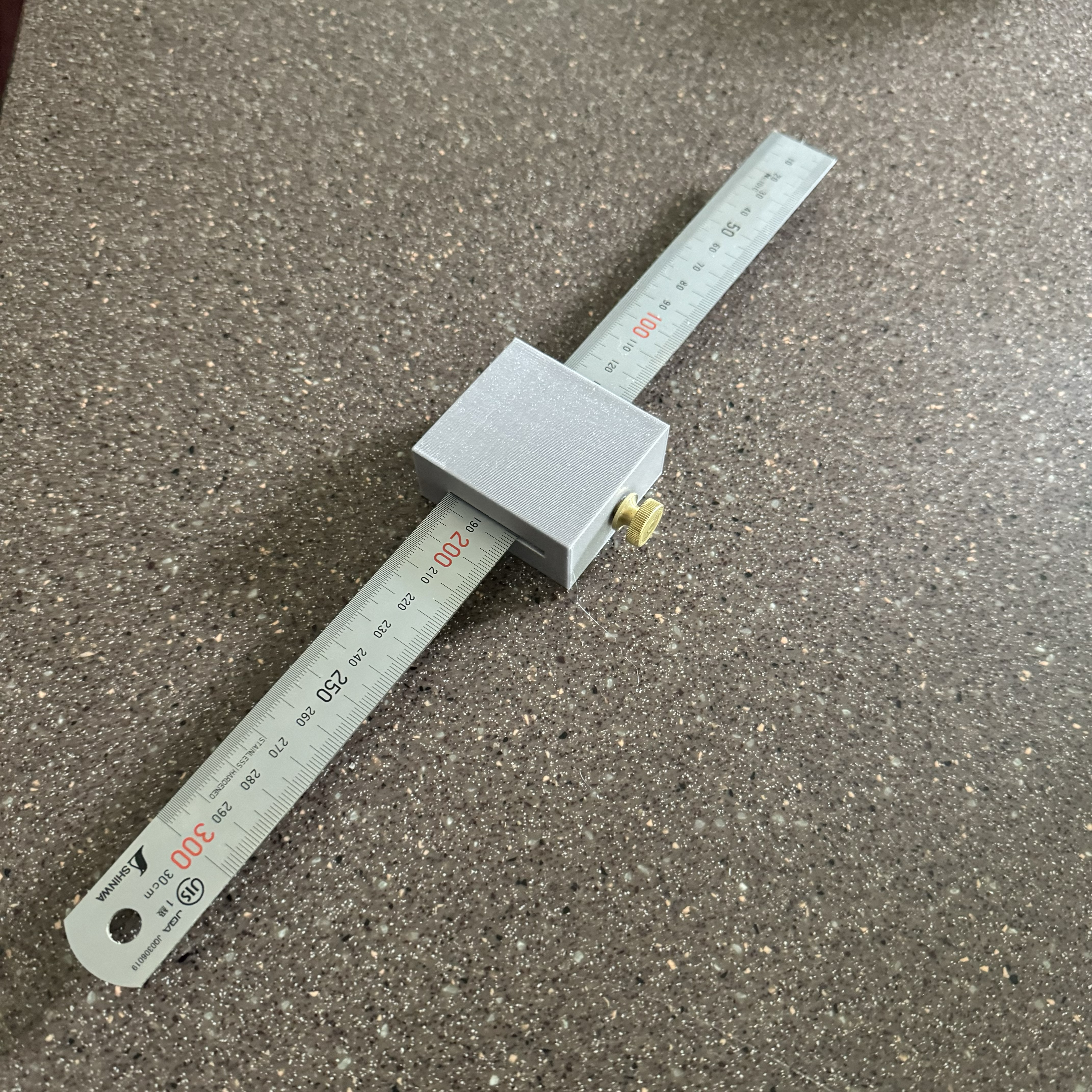 Adjustable Rule Stop with 1/4"-20 threads by Handy Handcrafts ...