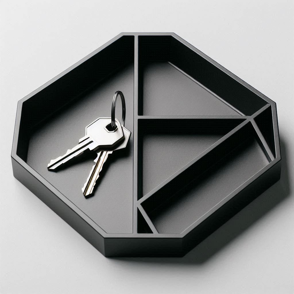 Designer Key Holder, Tray by Deltaprints | Printables Store