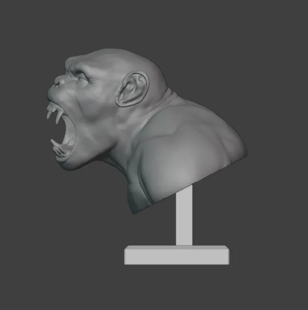 Chimp by Fermin Valeros | Download free STL model | Printables.com