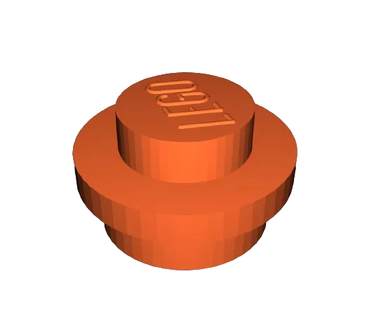 Plate, Round LEGO Brick (Real LEGO) by dokxtr | Download free STL model ...
